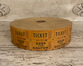 Double Raffle Tickets | Etsy