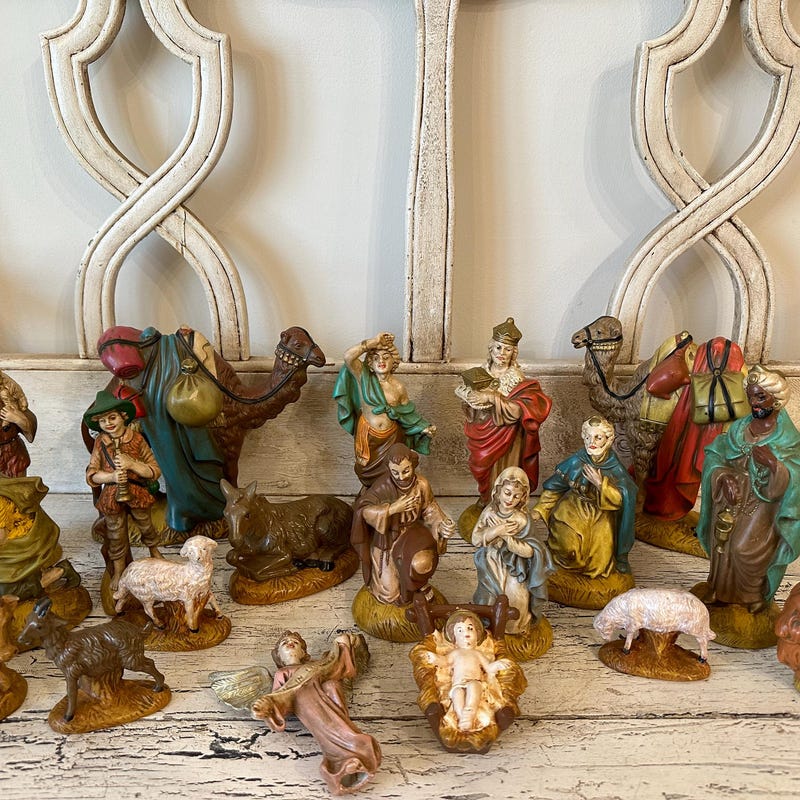 Vintage Nativity - Etsy