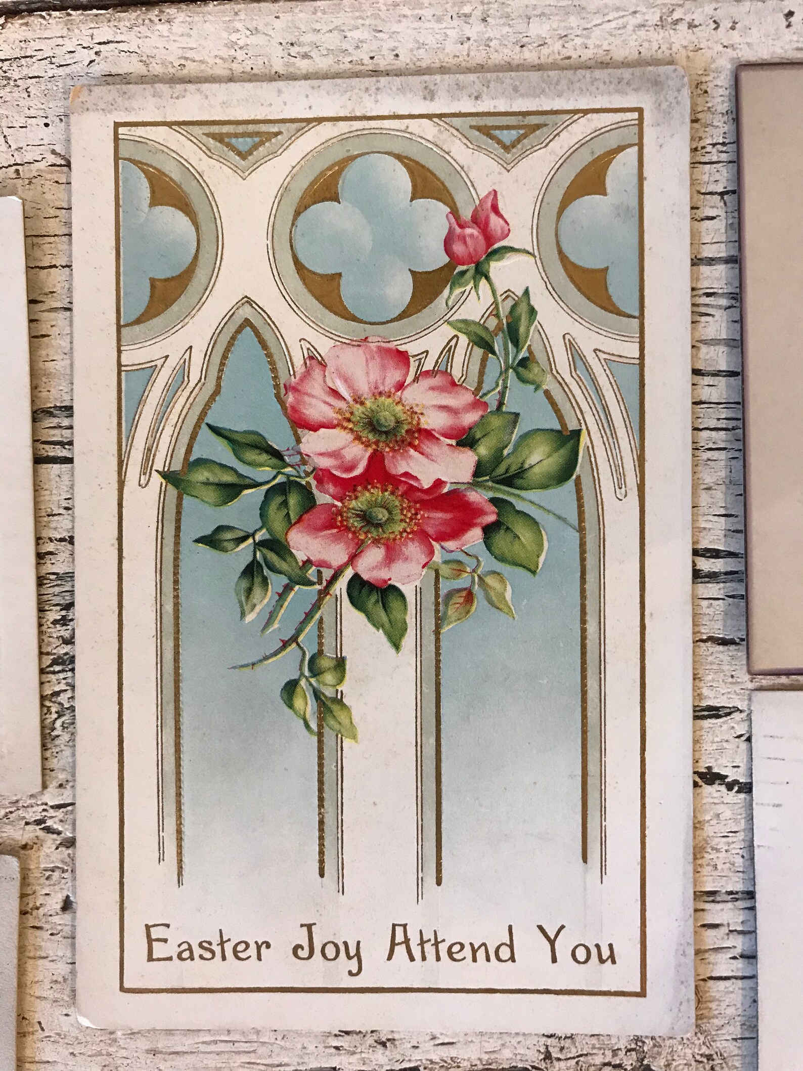 8 Vintage Easter Postcards 1900-1920 Beautiful for Place | Etsy