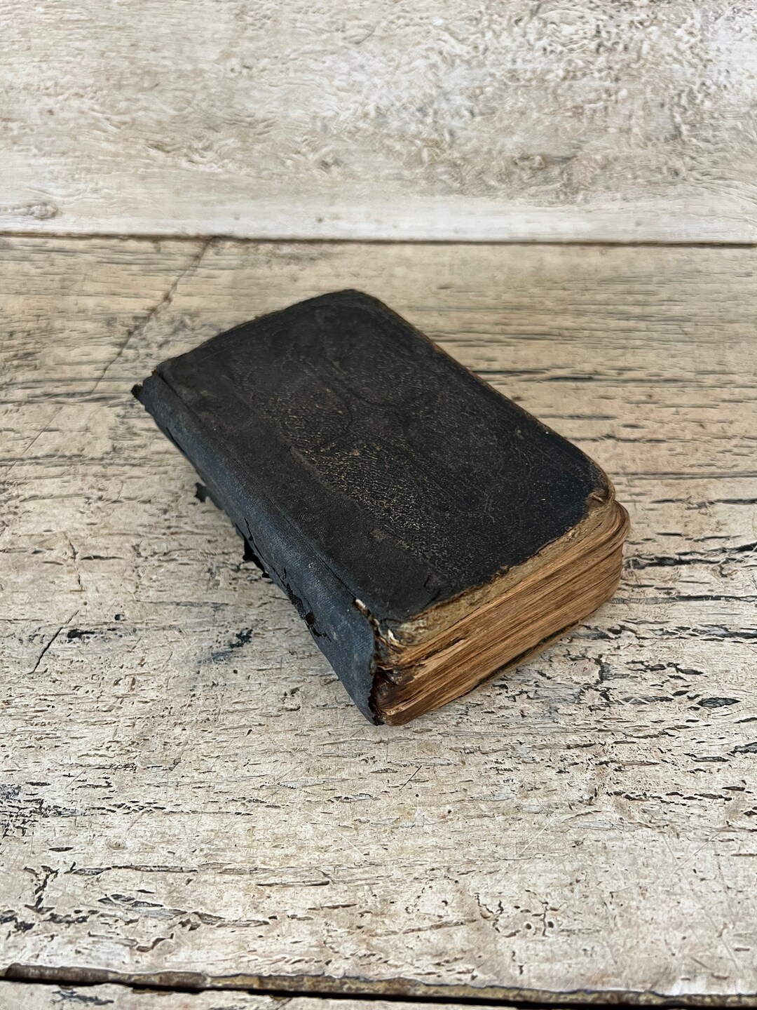 Antique French Prayer Book From 1861 - Tattered, Distressed - Etsy