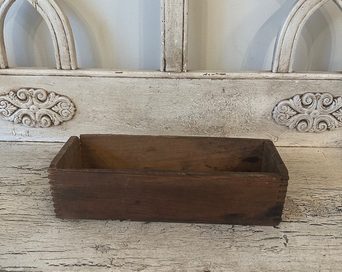Rustic Wood Cream Cheese Box - Mayflower - Vintage Cheese Crate - Etsy