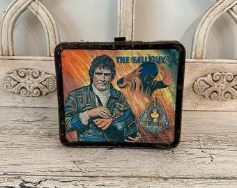 Vintage 1981 the Fall Guy Metal Lunchbox, the Fall Guy Lunchbox With ...