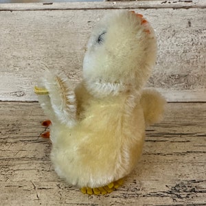 Vintage Steiff Chick With One Original Tag Mohair Baby Chicken Well ...