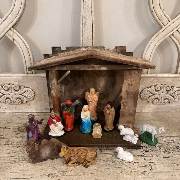 Vintage Nativity - Etsy