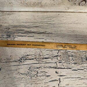 Vintage Wooden Squash Racket - Rustic Squash Racket for Decor - Etsy