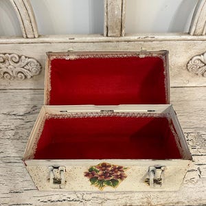 Vintage Dome Top Lunch Box - Retro 1980s Decoupage Project - No Thermos ...