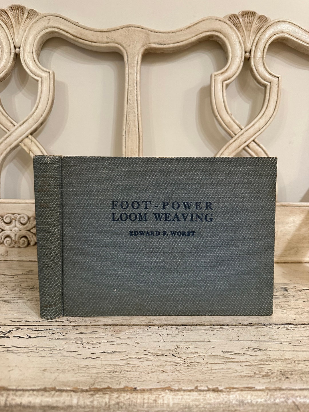 Foot Power Loom Weaving 1920 Vintage Weaving Book - Etsy