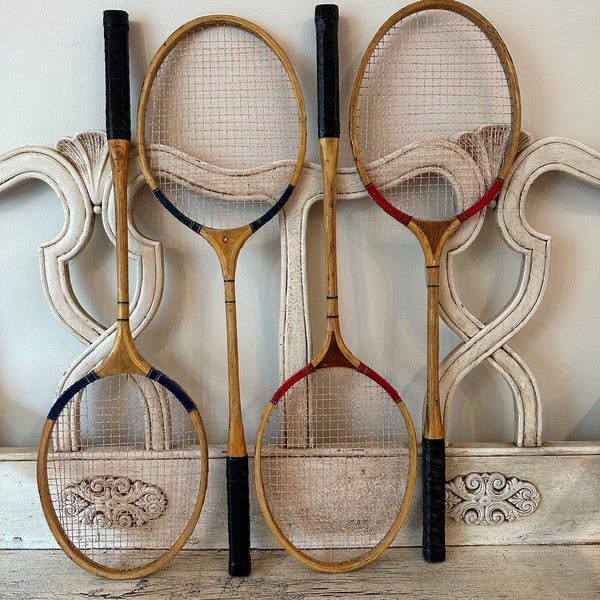 Wooden Badminton - Etsy