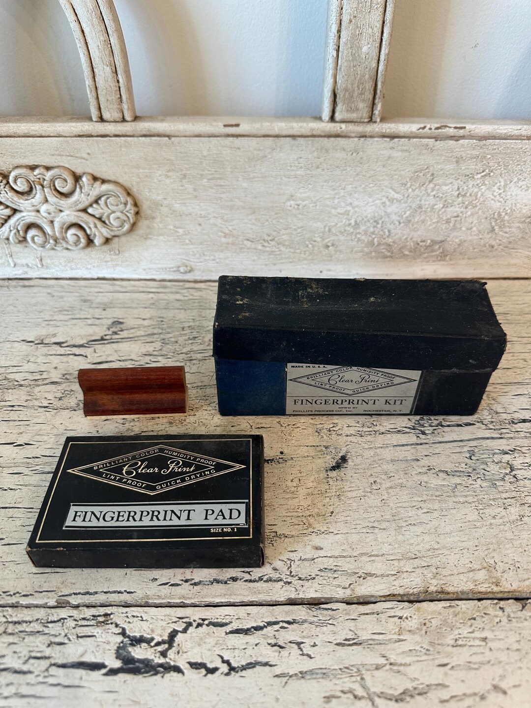 Vintage Fingerprinting Kit - 1950's - Fun, Detective Themed Item - Etsy