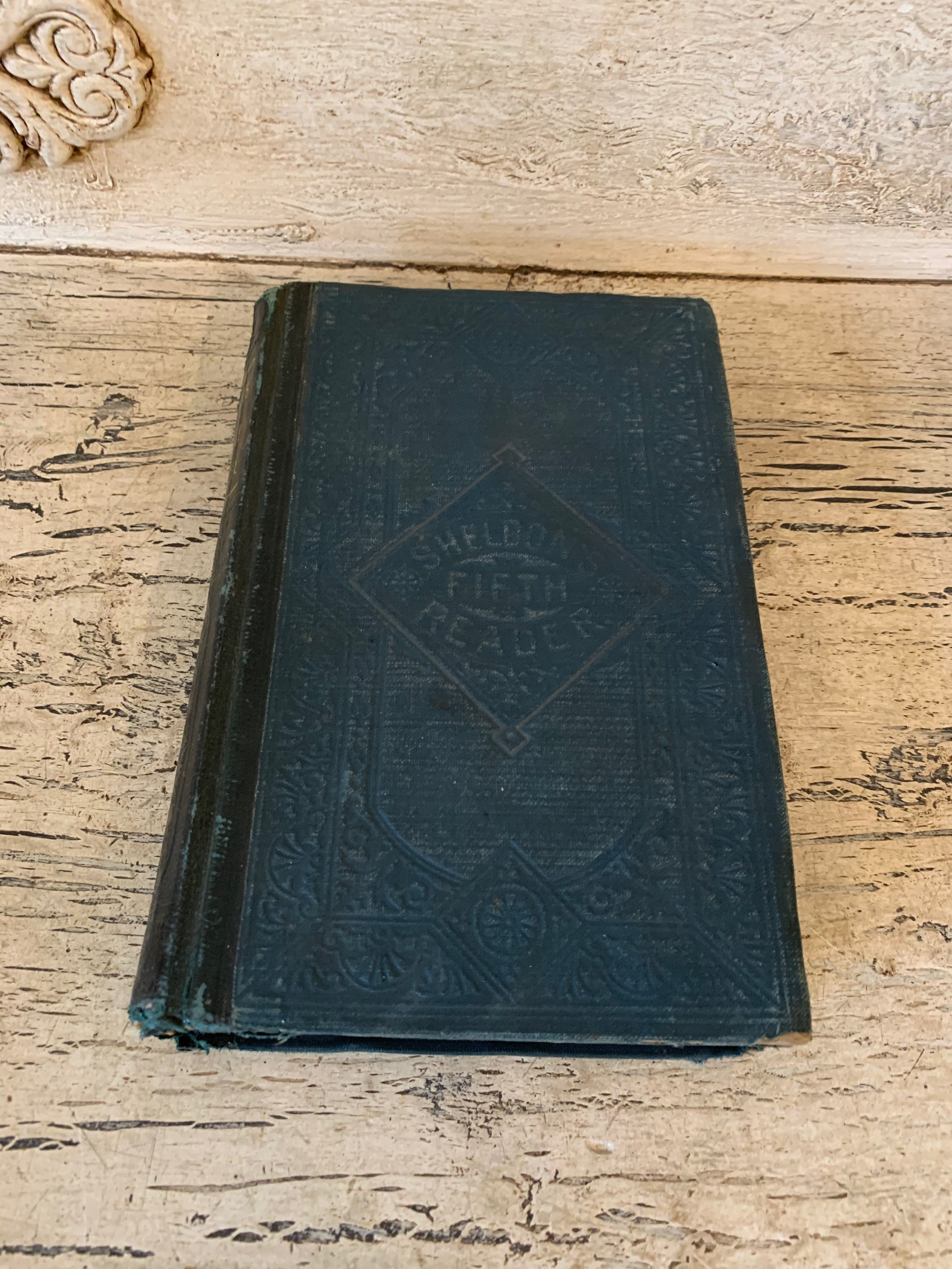 Antique School Reading Textbook 1875 Vintage Reader | Etsy