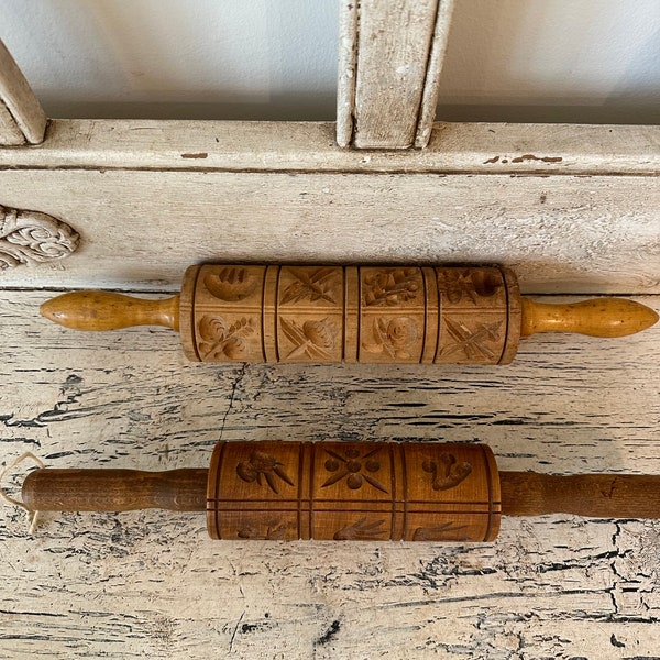 Carved Rolling Pin - Etsy