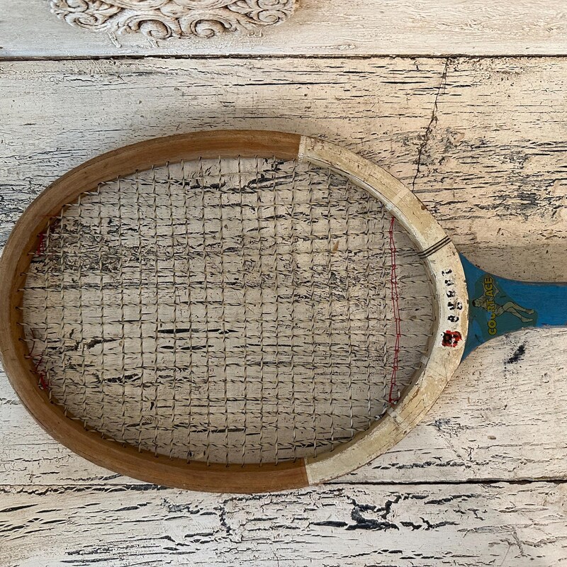 Wood Tennis Racket - Etsy