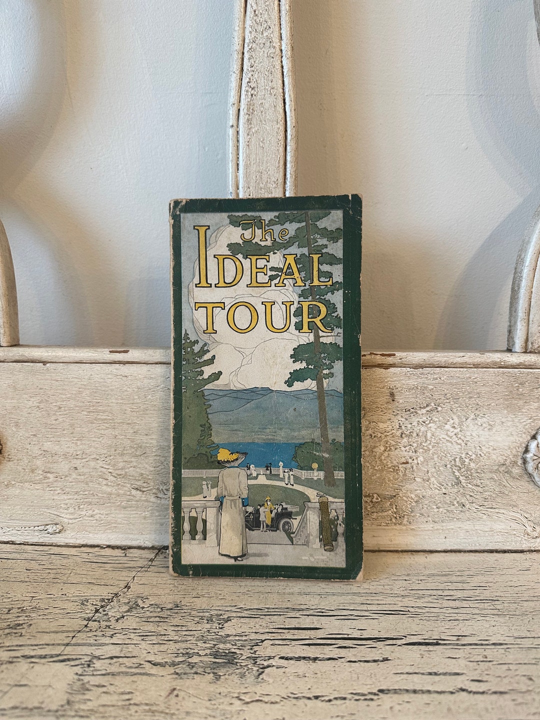 Antique Travel Guide, Road Trip Book From 1912 - the Ideal Tour Book ...