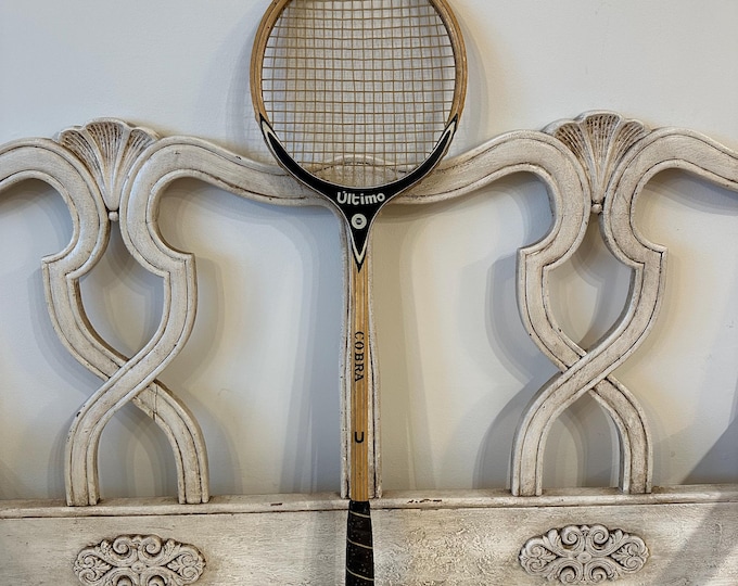 Vintage Wooden Squash Racket - Rustic Squash Racket for Decor - Etsy