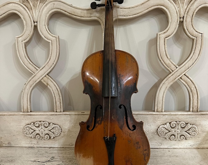 Vintage Tattered Violin - Rustic, Beautiful - Great for Crafts or Decor ...