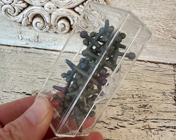 Set of Vintage Metal Jacks - Etsy