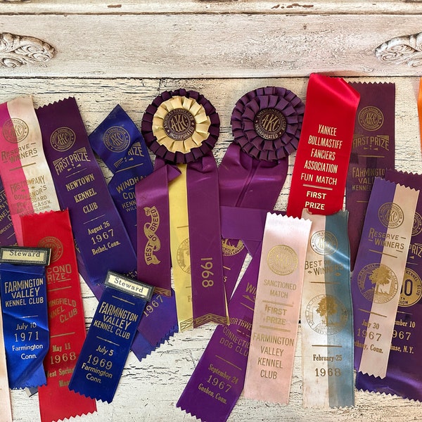 Dog Show Ribbons - Etsy