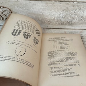 Antique Heraldry Book: Elements of Heraldry, 1866 Distressed - Etsy