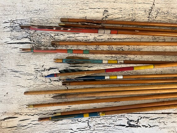 14 Vintage Archery Arrows for Decor Tattered and Distressed | Etsy