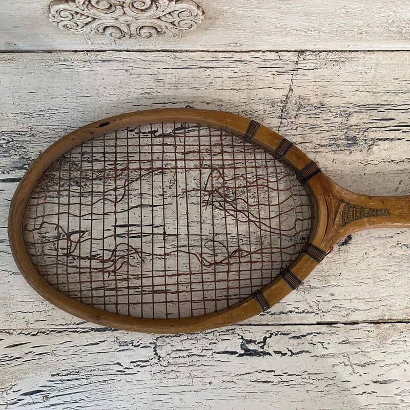 Wood Tennis Racket - Etsy