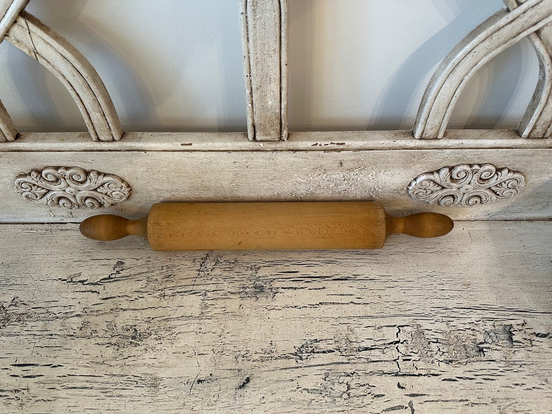 Antique Wooden Flour Rolling Pin - Rustic Farmhouse Kitchen Decor - Etsy