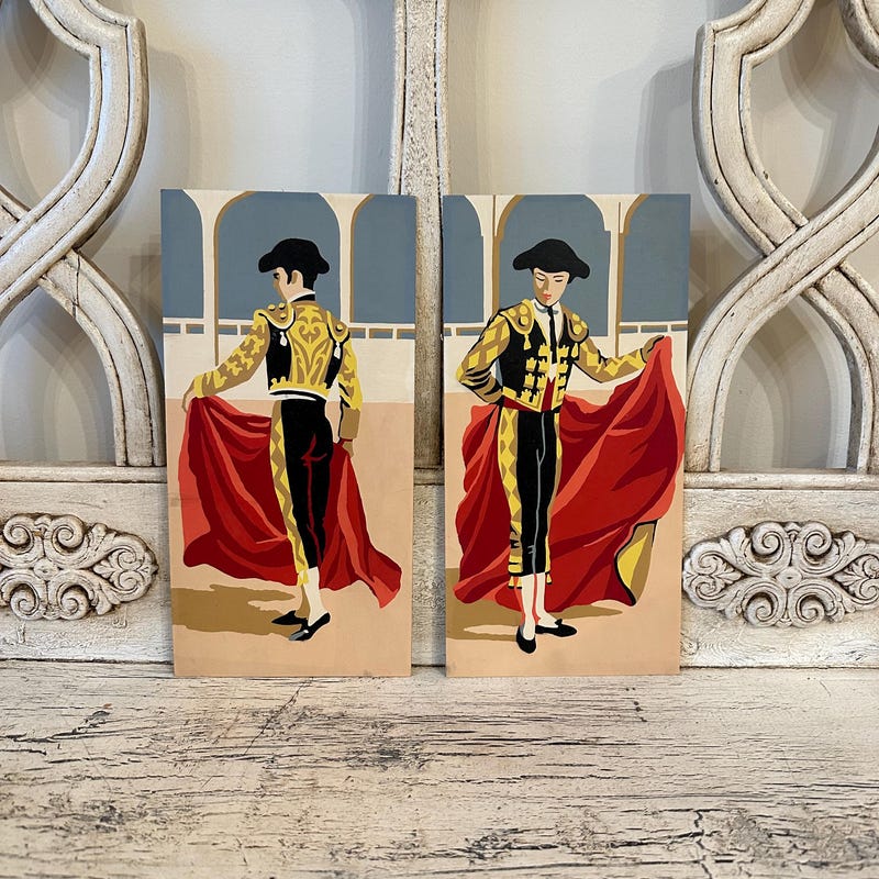 70s Paint by Number - Etsy