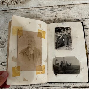 Antique Italian Photo Album From 1920's - Military, Family - History - Etsy