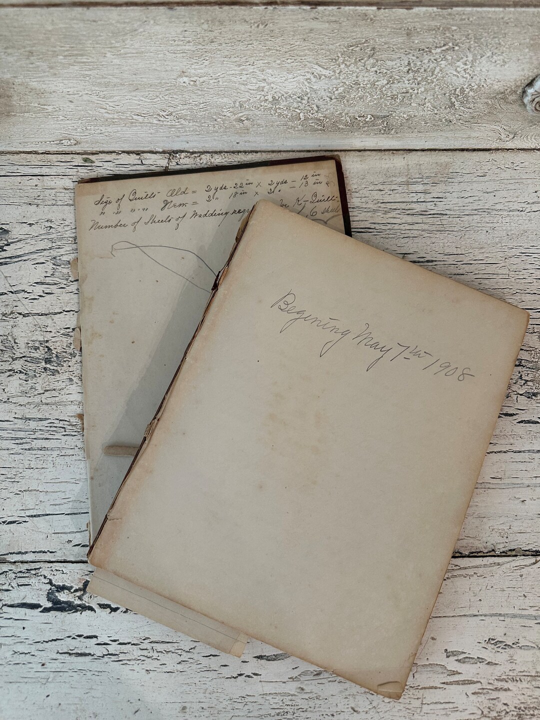Antique Ledger - Ladies Social Aid Society - Early 1910's - Aged Pages ...