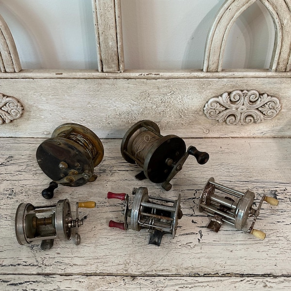 Vintage Fishing Reel - Etsy