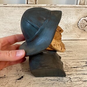 Vintage Sea Captain Head Bust - Kitschy, Distressed - Nautical Cabin ...