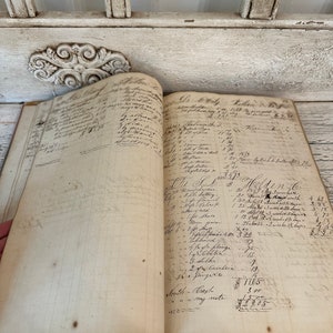 Antique Ledger Accounts From the Early 1900's Over 200 Beautiful Aged ...