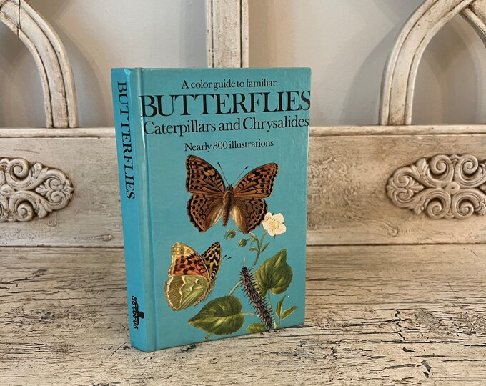 Vintage Butterfly Book: A Color Guide to Familiar Butterflies - 1974 ...