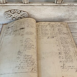 Antique Ledger Accounts From the Early 1900's Over 200 Beautiful Aged ...