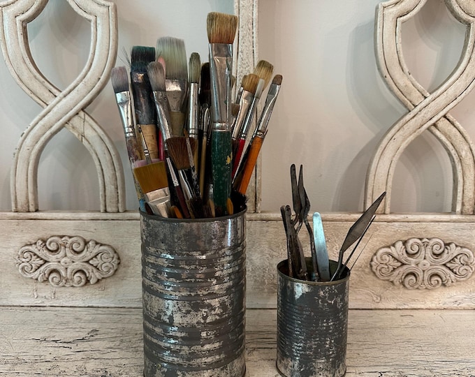 Vintage Estate Paint Brush Lot - Instant Collection of Over 65 Rustic ...