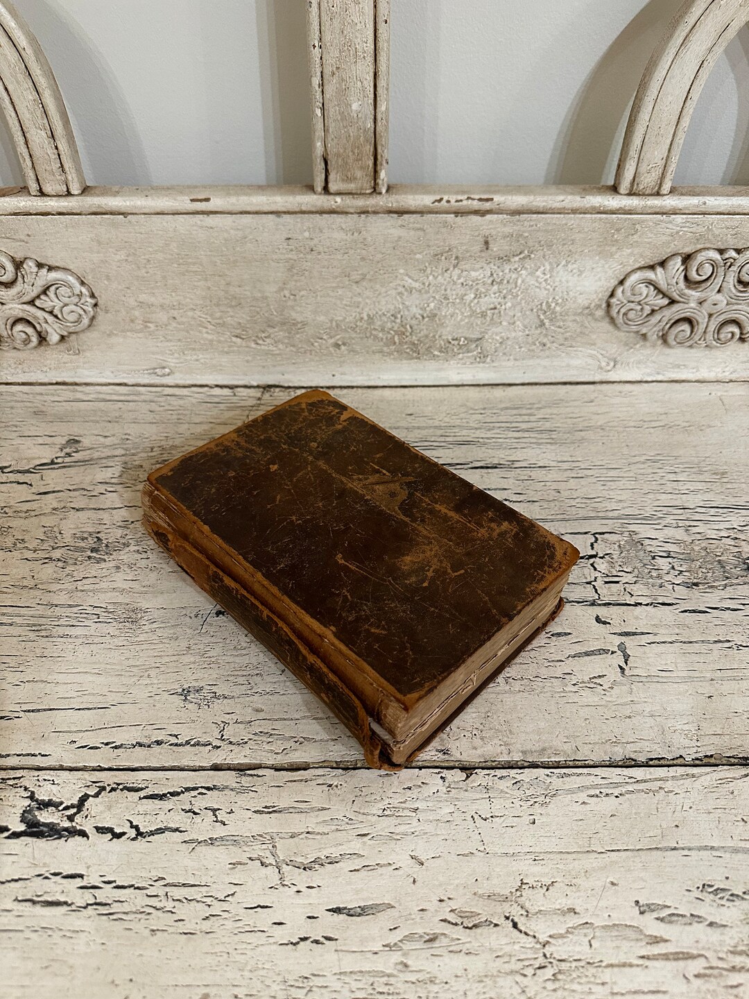 Antique Leather Bible - 1841 - Etsy