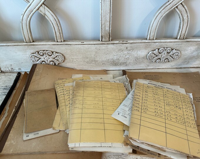 Collection of 1960s Farming Record Books and Recipes - Chicken and Egg ...
