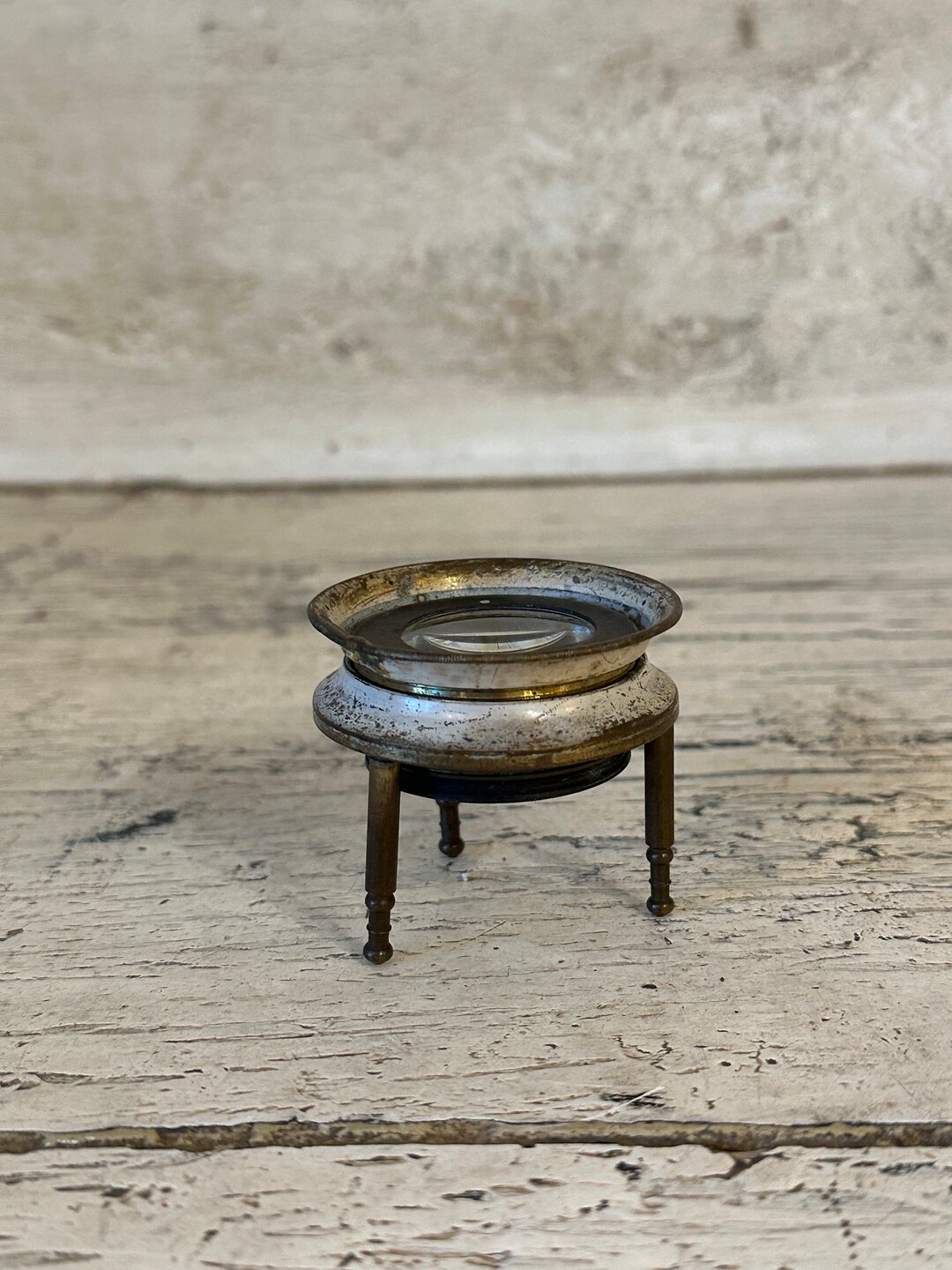 Antique Brass Map Magnifier Map Reading Glass - Etsy