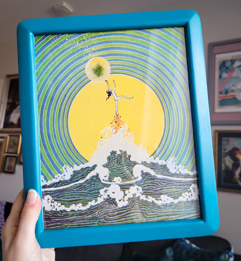 Dugald Stewart Walker Art Deco | Whimsigoth Celestial Print | Fairycore ...