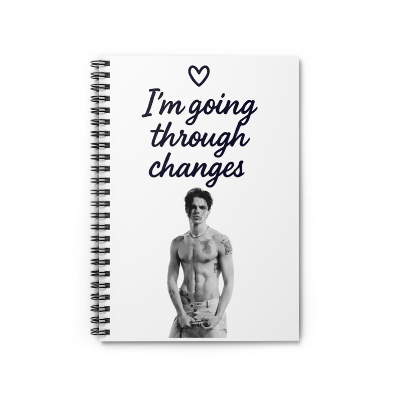 Emotional Spiral Notebook - Im Going Through Changes, Inspirational ...