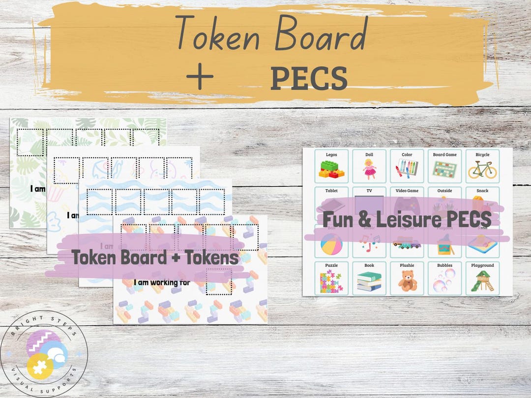 LEGOS - Token Board + Tokens + PECS - Printable - Visual Supports ...