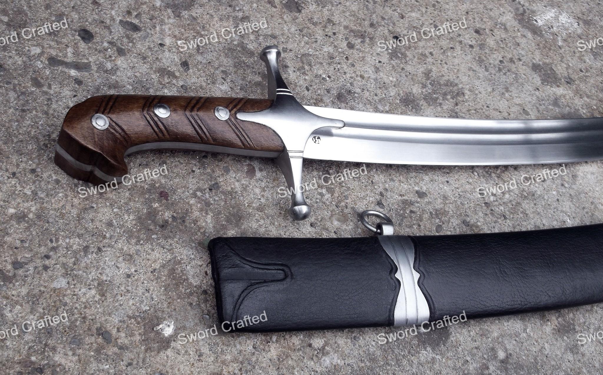 Handmade Karabela Sword, Ottoman Sword With Scabbard Replica Gift for ...