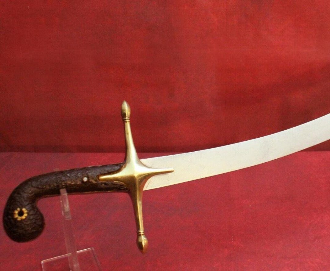 Handmade Antique Late 1800's Turkish Ottoman Islamic Kilij Saber Sword ...