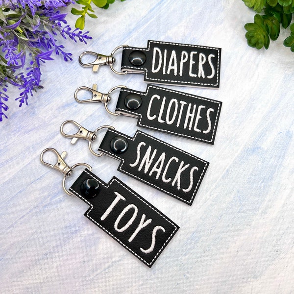 Cow Print Diaper Bag Tag - Etsy