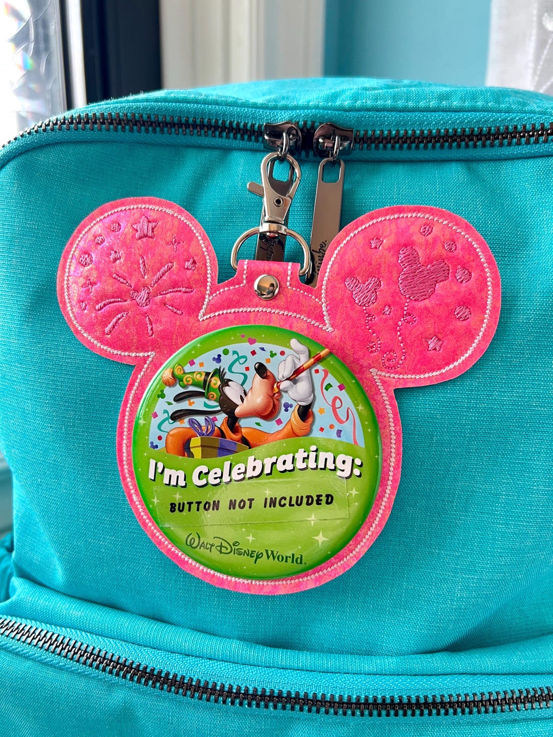 Mickey Button Backer Keychain Button Holder Button Frame Celebration ...