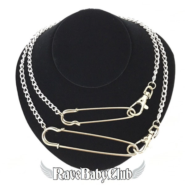 Safety Pin Chain - Etsy