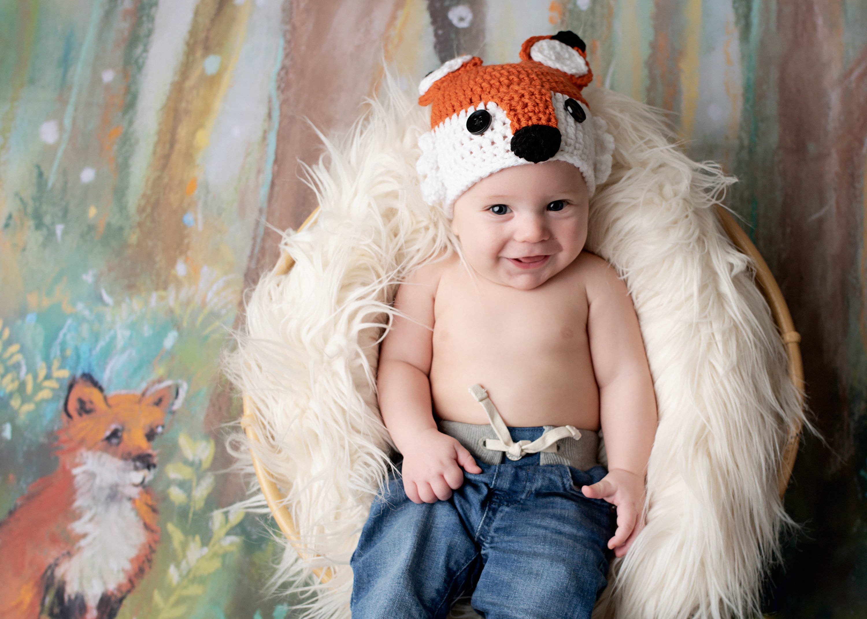 Fox Hat Animal Hat Halloween Hat Forest Critters Hat | Etsy