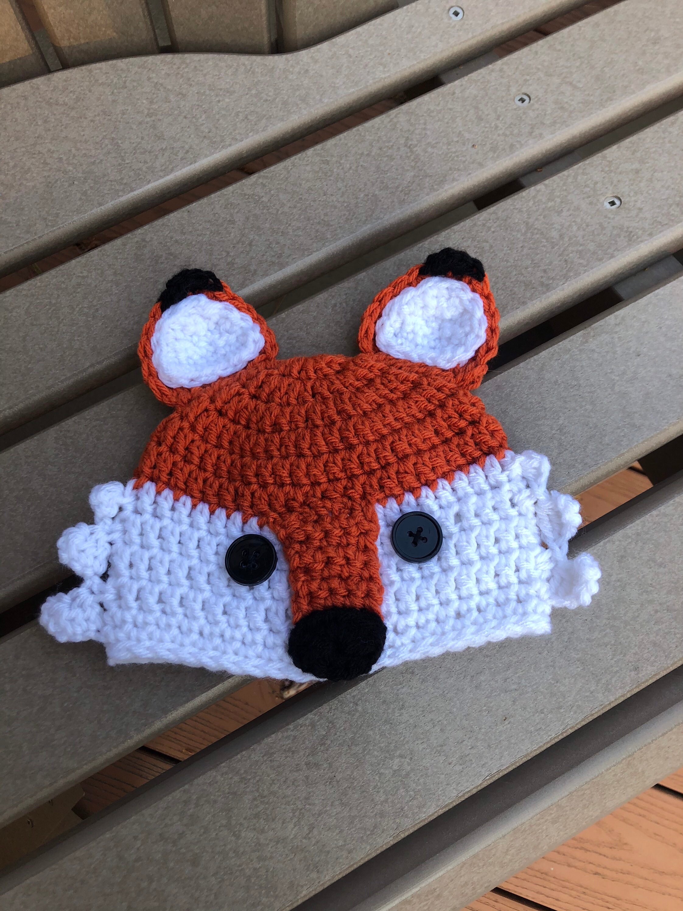 Fox Hat Animal Hat Halloween Hat Forest Critters Hat | Etsy