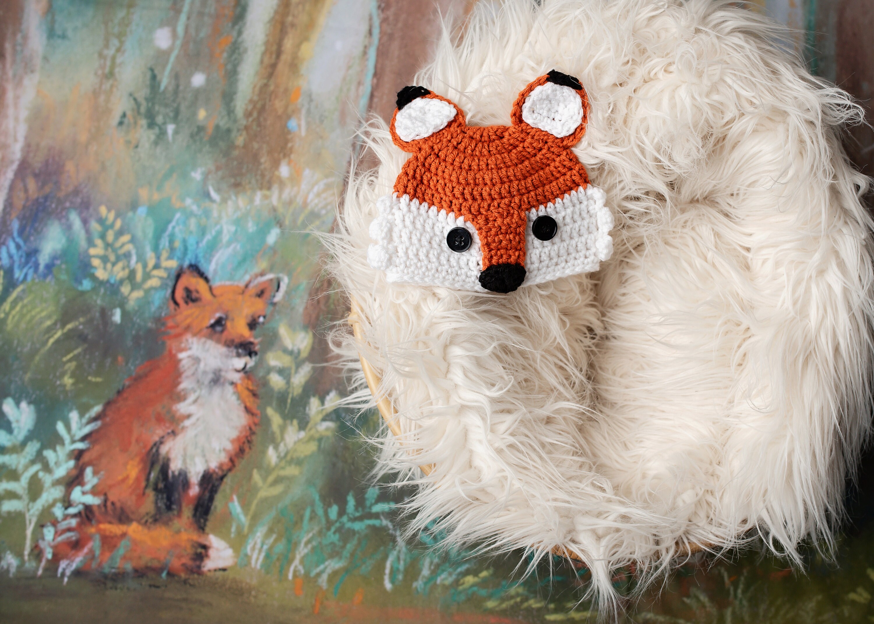 Fox Hat Animal Hat Halloween Hat Forest Critters Hat | Etsy