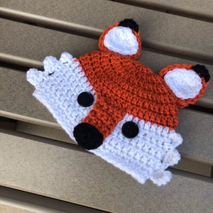 Fox Hat, Animal Hat, Halloween Hat, Forest Critters Hat - (fits Babies ...