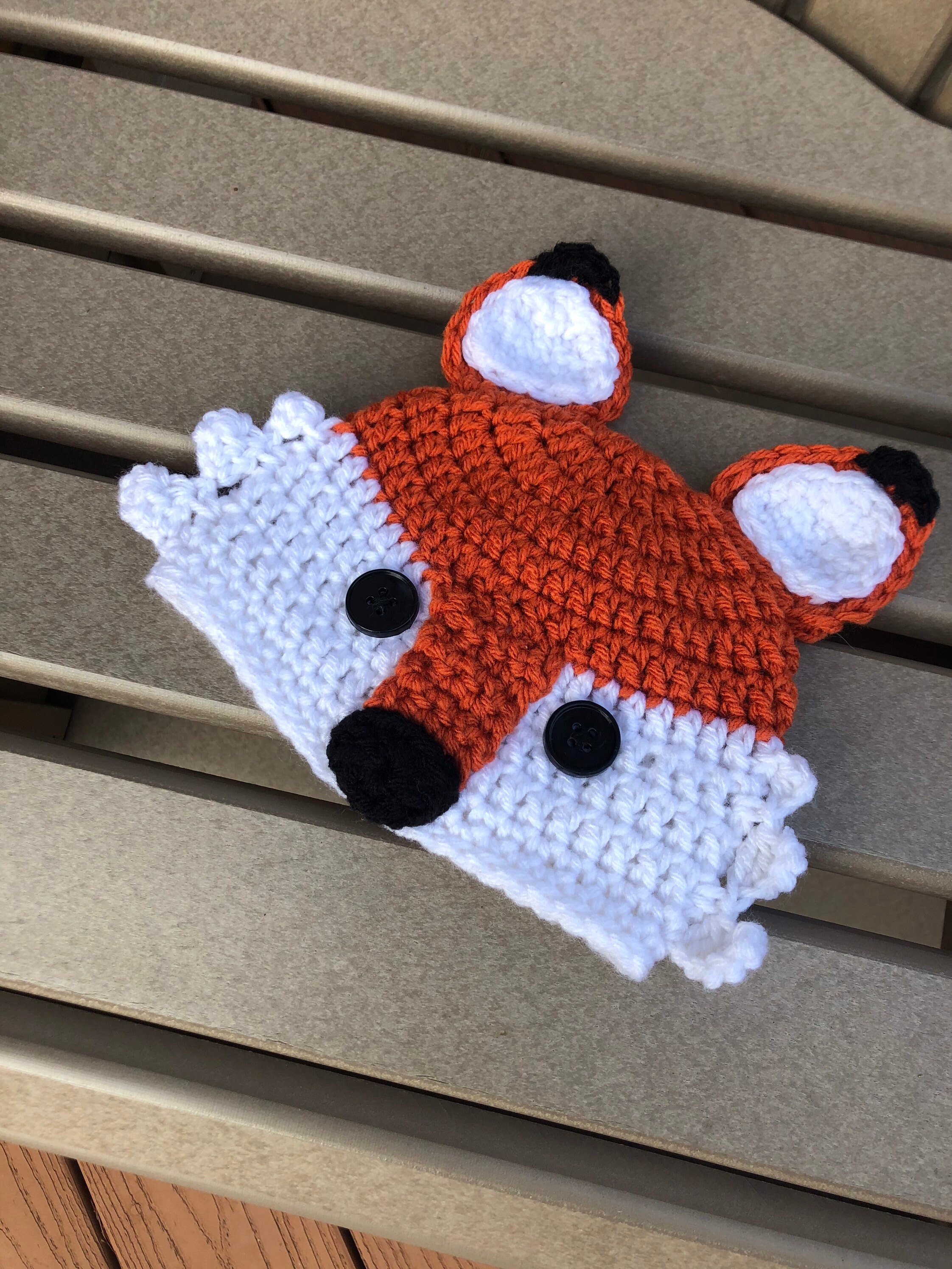 Fox Hat Animal Hat Halloween Hat Forest Critters Hat | Etsy